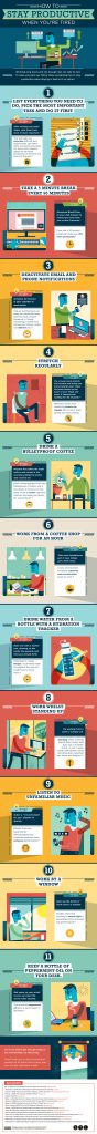 How to Stay Productive and Beat the Workday Blues [INFOGRAPHIC] - Goal ...